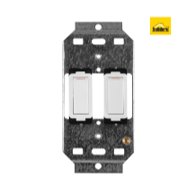 CT 2Lever 1Way 20A Switch 4×2 Vert White - Top Brands Online